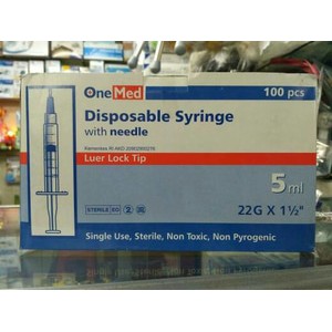 Jual Disposable Syringe onemed 5 cc | Shopee Indonesia
