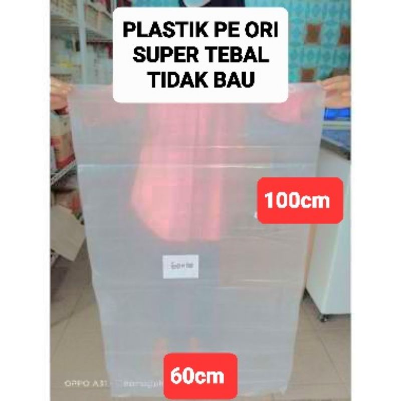 Jual Plastik Laundry Besar 60x100cm | Plastik Bening Jumbo 60cmx100cm ...