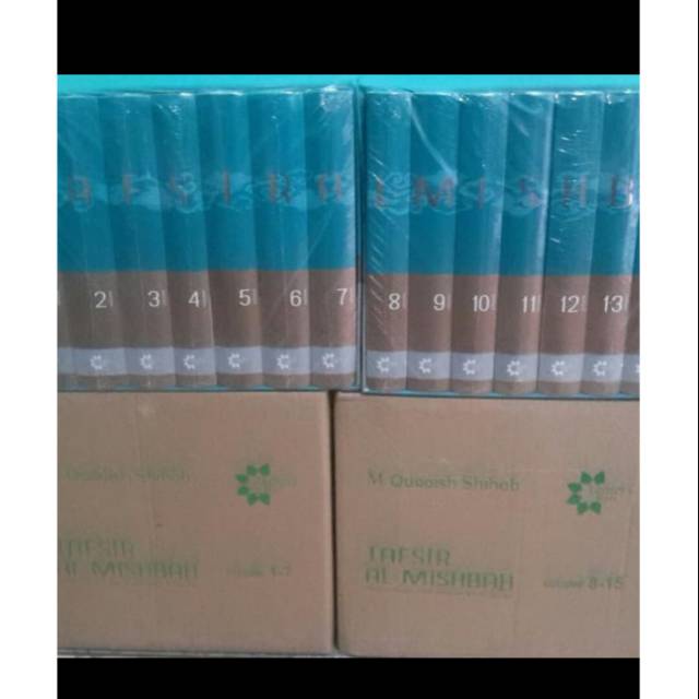 Jual Tafsir al misbah original 15 buku | Shopee Indonesia