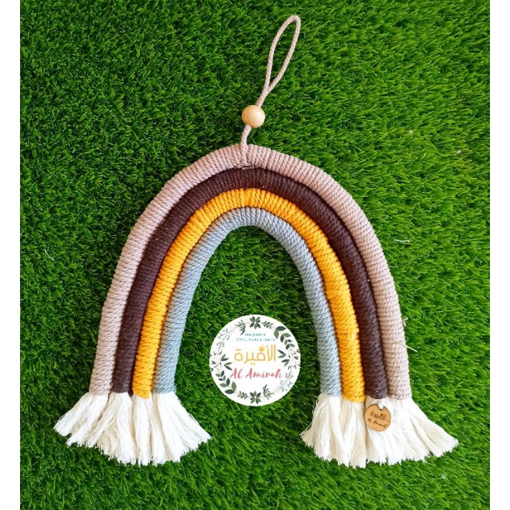 Jual Macrame Rainbow|| Macrame Pelangi (Ukuran Besar) | Shopee Indonesia