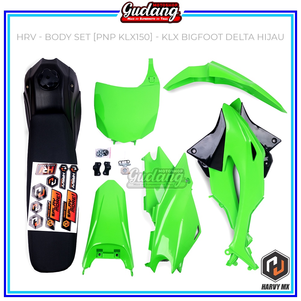 Jual Body Set KLX BIGFOOT HRV Custom/Delta Box PNP KLX 150 Bodyset ...