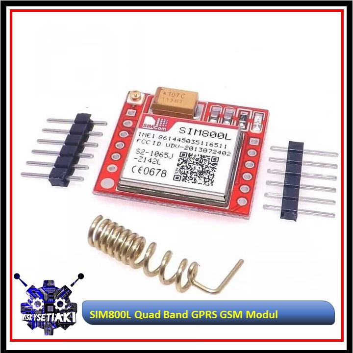 Jual SIM800L Quad Band GPRS GSM Modul | Shopee Indonesia