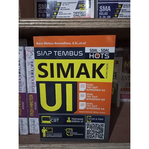 Jual BUKU SIAP TEMBUS TES SIMAK UI terbaru!! | Shopee Indonesia Jual BUKU SIAP TEMBUS TES SIMAK UI terbaru!! | Shopee Indonesia