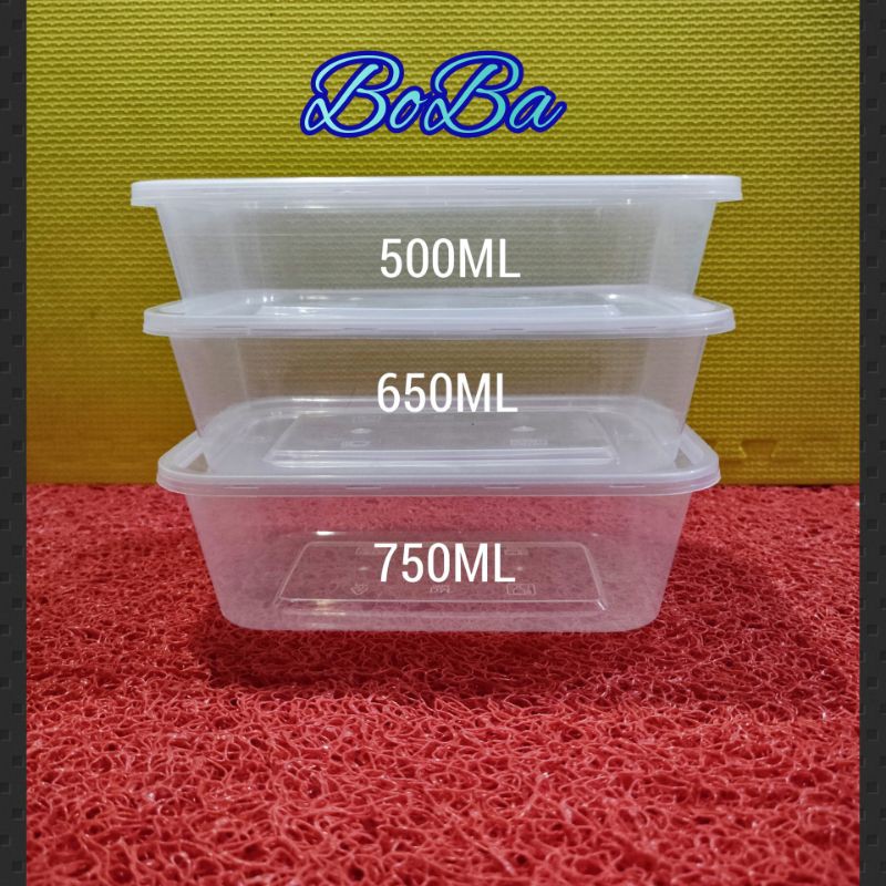 Jual Thinwall Dm Food Container Kotak Makan Plastik Kotak Bekal