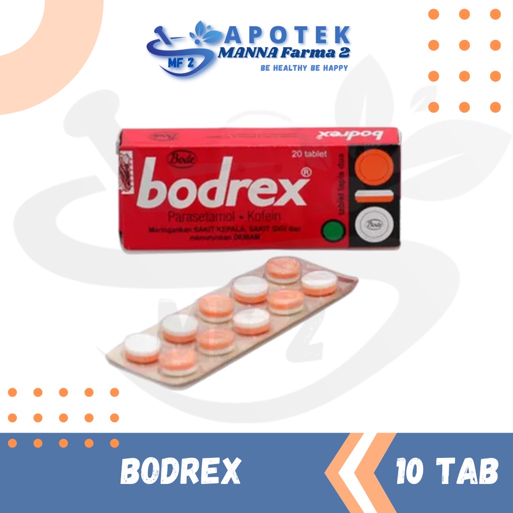 Jual BODREX TABLET (PER STRIP @10 TABLET) | Shopee Indonesia