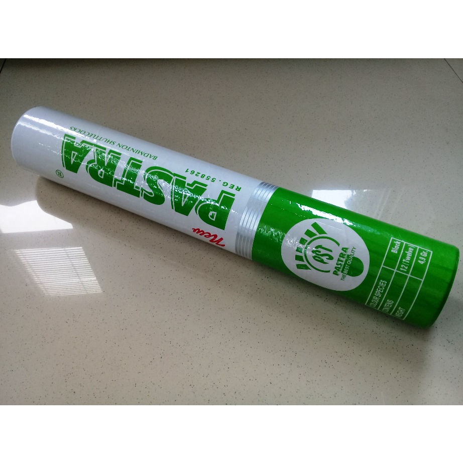 Jual Kok Bulutangkis Pastra Hijau 12 Pcs Badminton Shuttlecocks ...