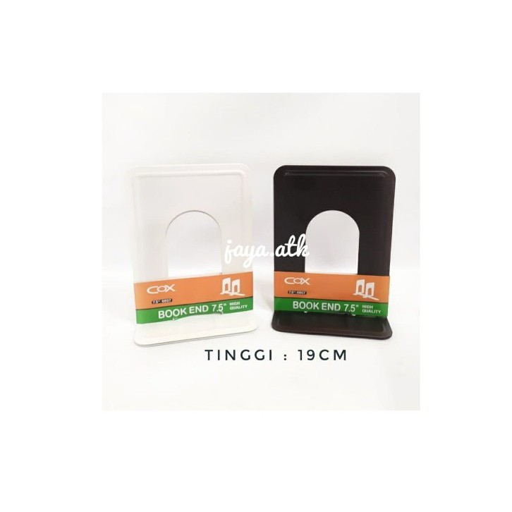 Jual PEMBATAS BUKU BESI BOOK END PENAHAN BUKU BESI BESAR PENYANGGA BUKU ...