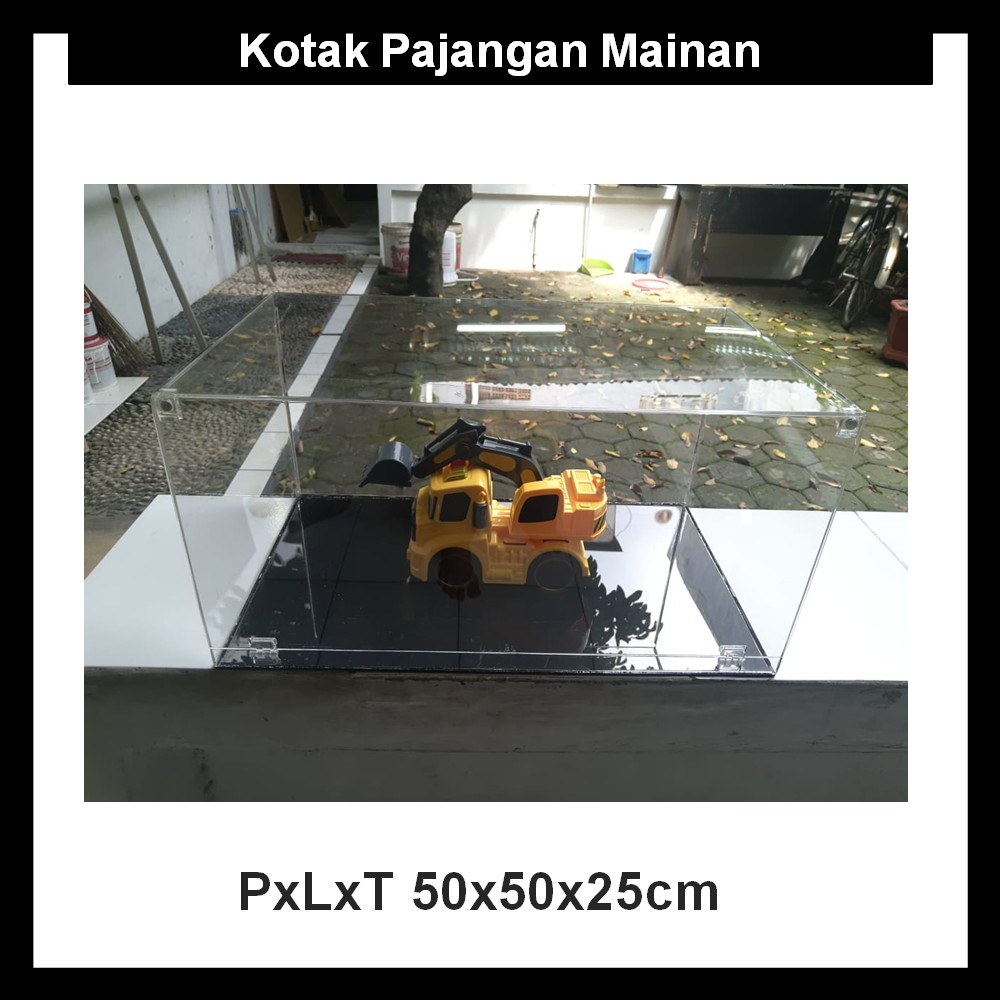 Jual Box Akrilik Kotak Pajangan PxT 50x50x25cm | Shopee Indonesia
