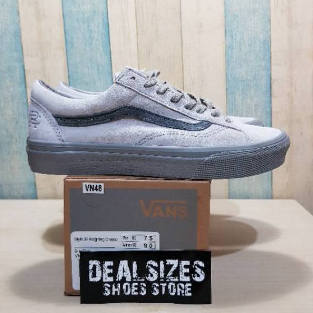 Jual Vans Style 36 x Reigning Champ Grey , Bonus Paper Bag Vans ...