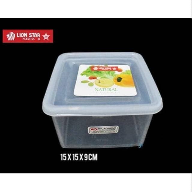 Jual Sealware Kotak Makanan Lion Star 15x15x9CM Tempat Makanan Snack ...