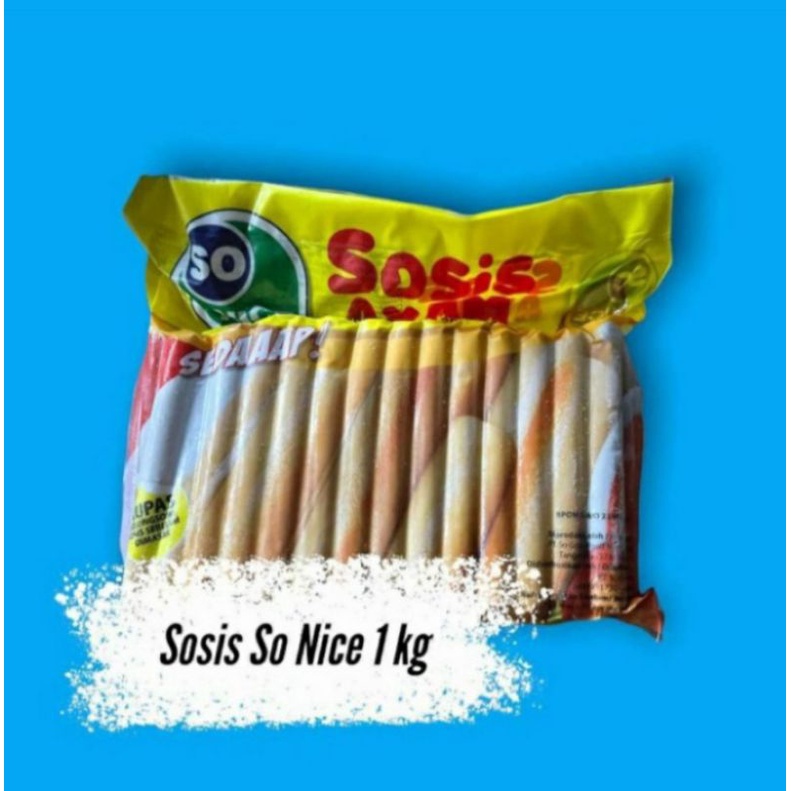 Jual So Nice Sosis 1kg | Shopee Indonesia