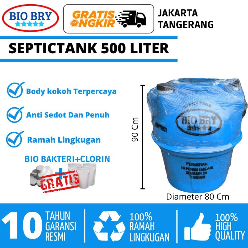 Jual Septictank 500 liter Biofil,Biotech,Biobry,Biotank Berkualitas ...