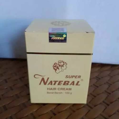Jual Krim Rambut Super Natebal Hair Cream (Penghitam Rambut 100gr ...