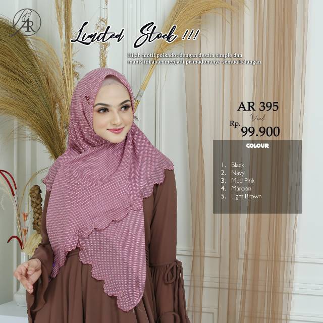 Jual AR 395 #ORI HIJAB AR RAFI | Shopee Indonesia