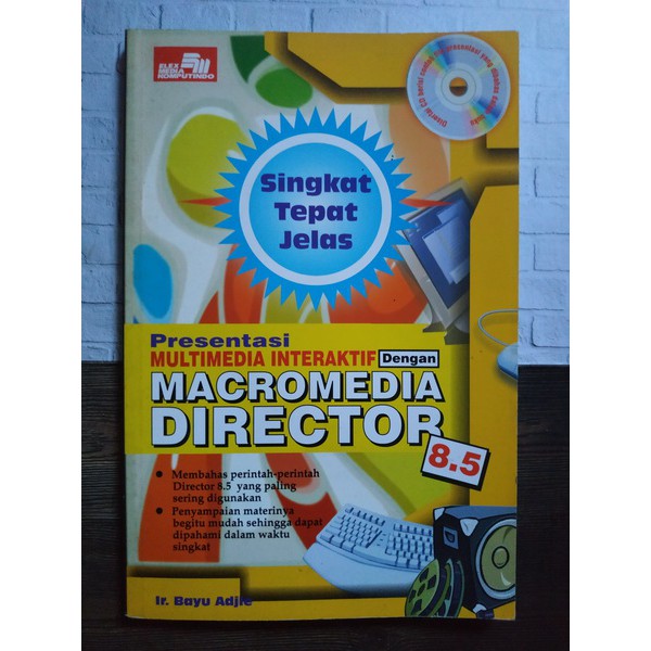 Jual Presentasi Multimedia Interaktif Dengan Macromedia Director 8 5