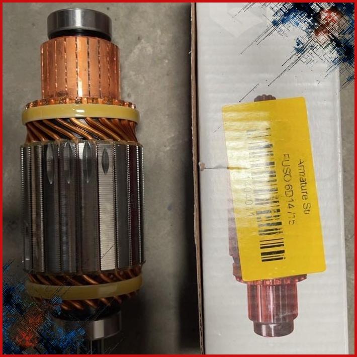 Jual PJD ARMATURE ANGKER STARTER FUSO 6D14/6D15 24V | Shopee Indonesia