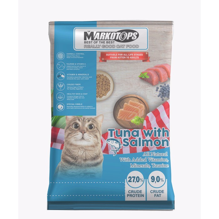 Jual Markotop Cat Food (repack Tuna Salmon 500 gr) | Shopee Indonesia