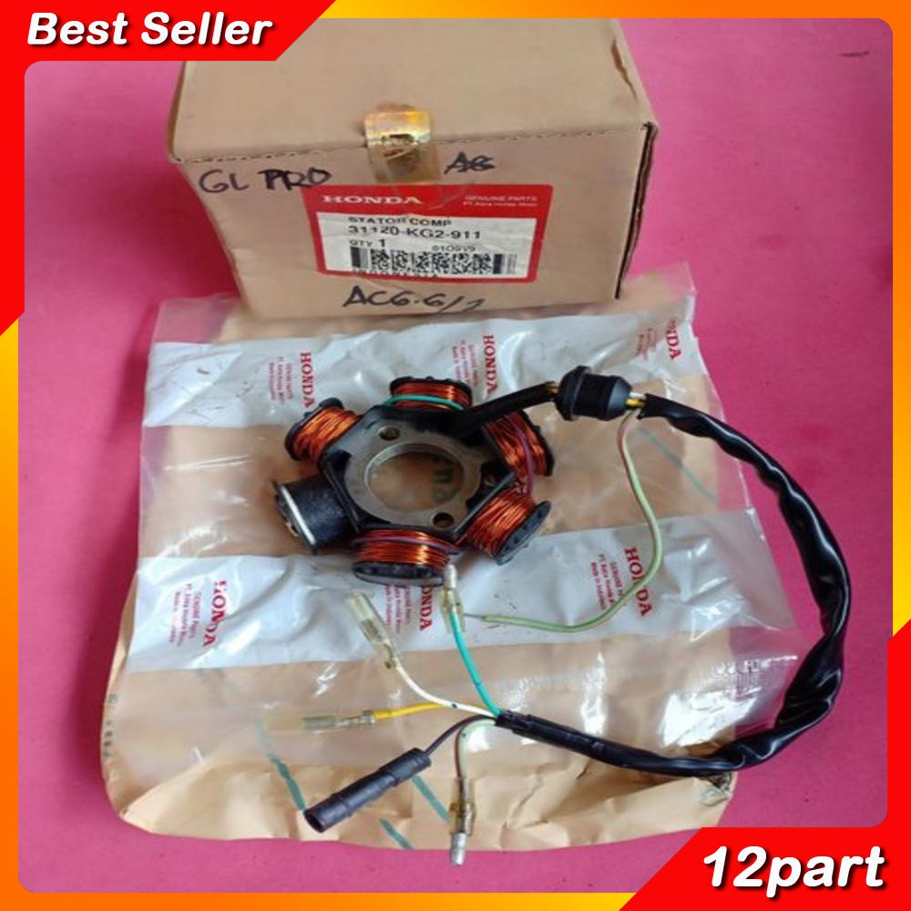 Jual SEPUL SPULL SPUL STATOR ASSY GL PRO MAX CDI SERIES GL100 CDI ORIGINAL ASLI AHM 31120-KG2 ...