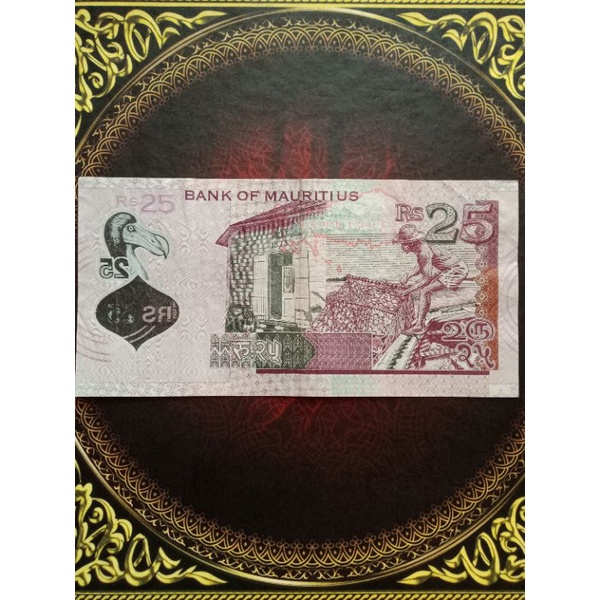 Jual uang polymer 25 Rupee mauritius 2013 889387 vf | Shopee Indonesia