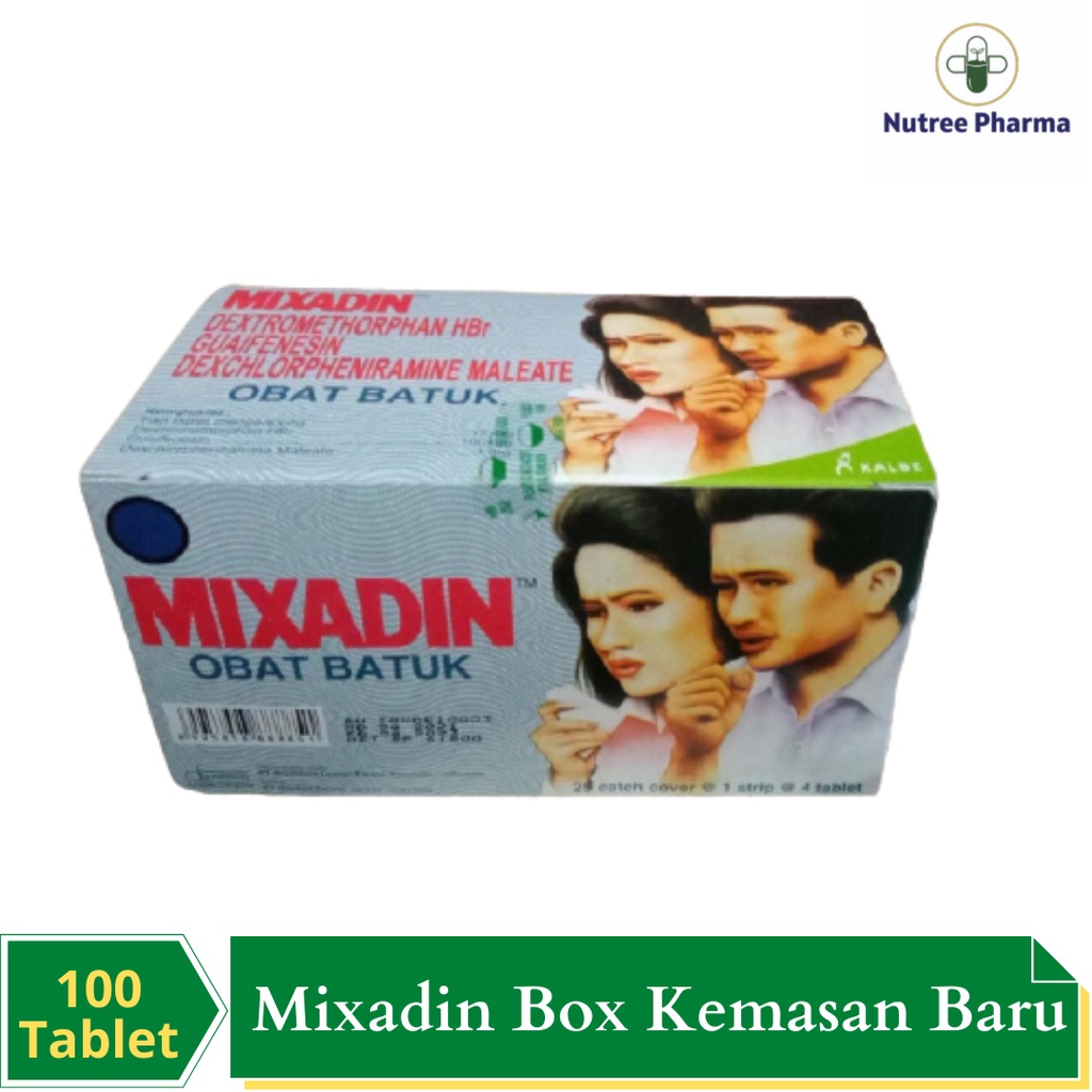 Jual ⚡MURAH & DIJAMIN ORI⚡ Mixadin Box Isi 100 Tablet (Kemasan Baru ...