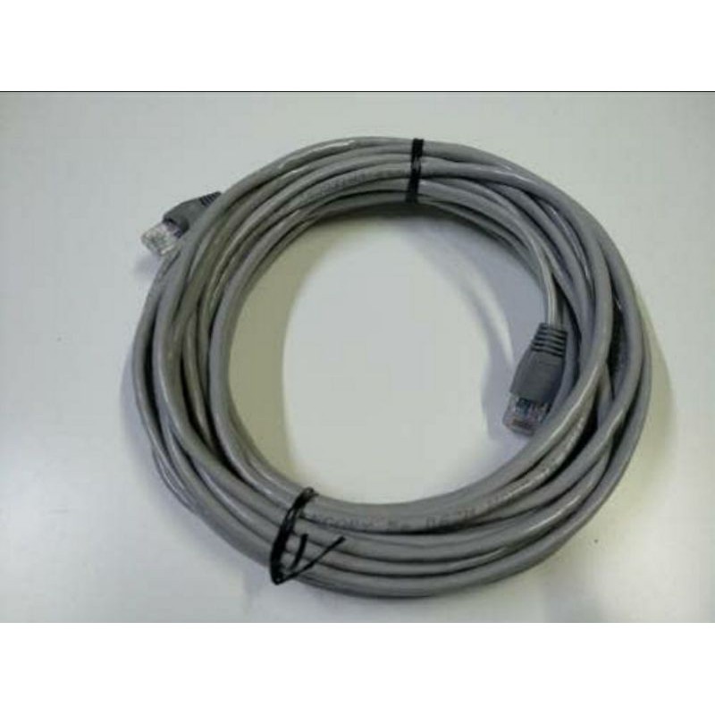 Jual [ Bayar Di Tempat] Kabel Lan Cat5e + rj45 Siap Pakai 5 Meter/Cable ...