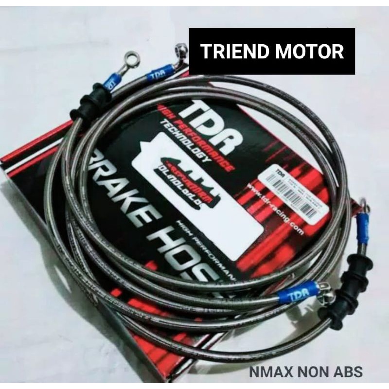 Jual Selang Rem Set Depan Belakang TDR NMAX NON ABS Original TDR RACING | Shopee Indonesia