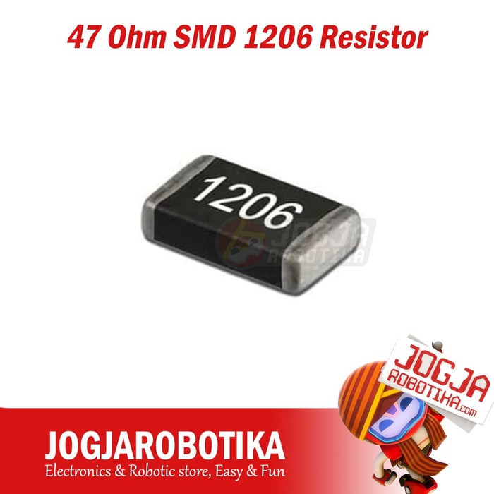 Jual 47 Ohm SMD 1206 Resistor | Shopee Indonesia