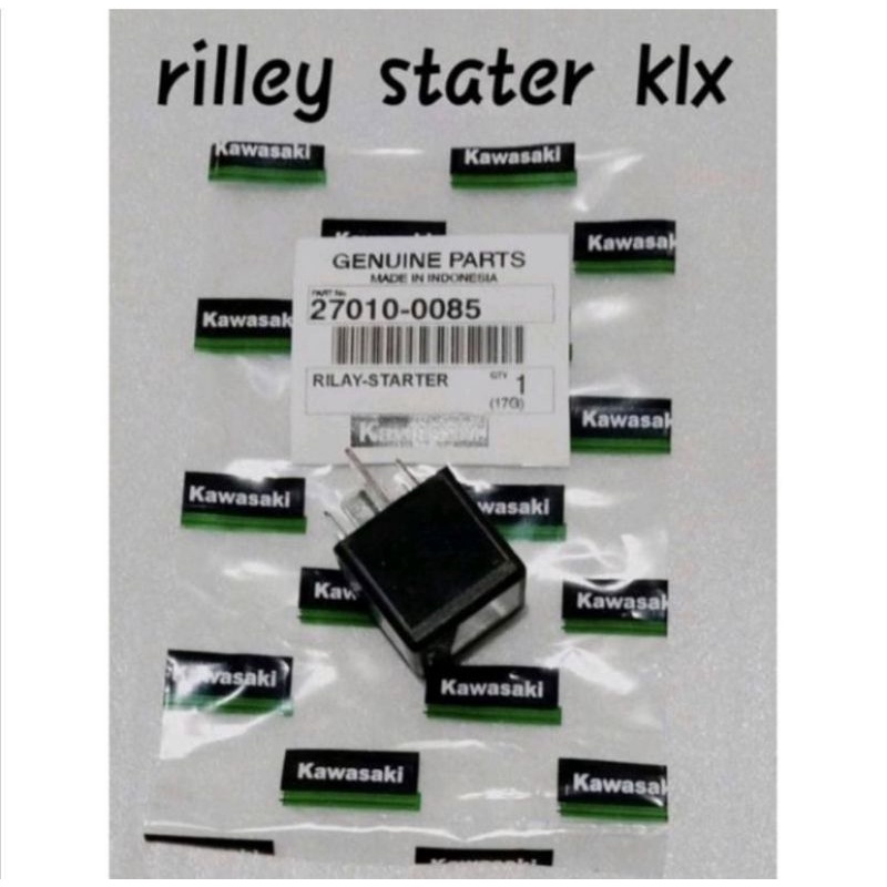 Jual BENDIK RELAY RILAY RILEY STARTER STATER KLX150 BF KLX 150 DT ...