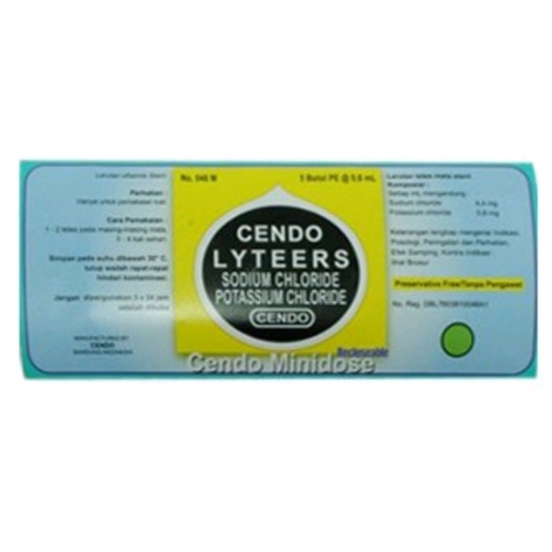 Jual Cendo Lyteers Minidose 5 x 0,6ml | Shopee Indonesia