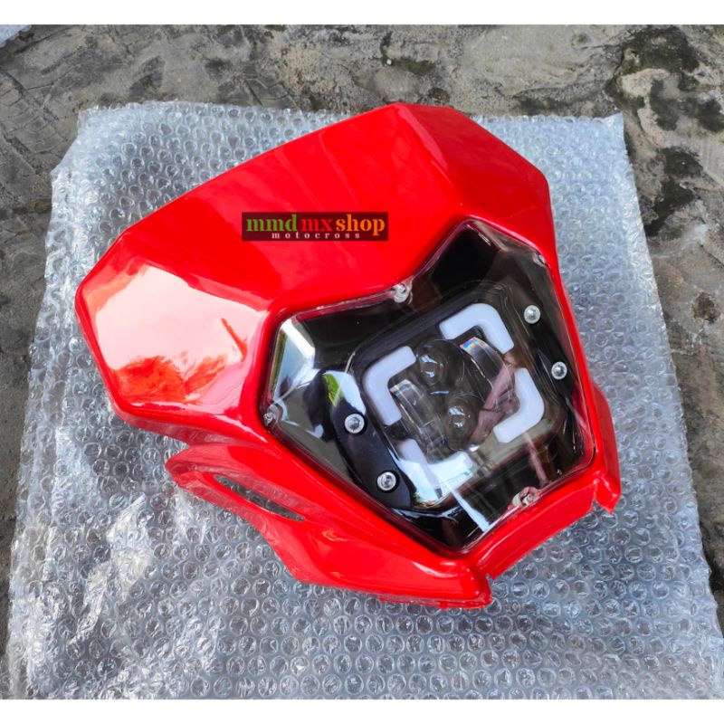 Jual Headlamp klx 230 daymaker Reflektor batok lampu depan daymaker ...