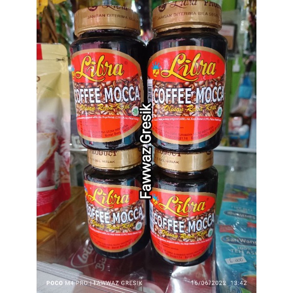 Jual Libra Cofee Mocca 400gr / Coffee mocca Libra 400 gram / Selai kopi ...