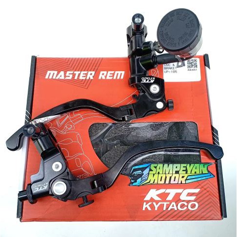 Jual Master Rem Cakram Atas Set Kanan Kiri Black UP-105 Hitam KTC Kytaco | Shopee Indonesia