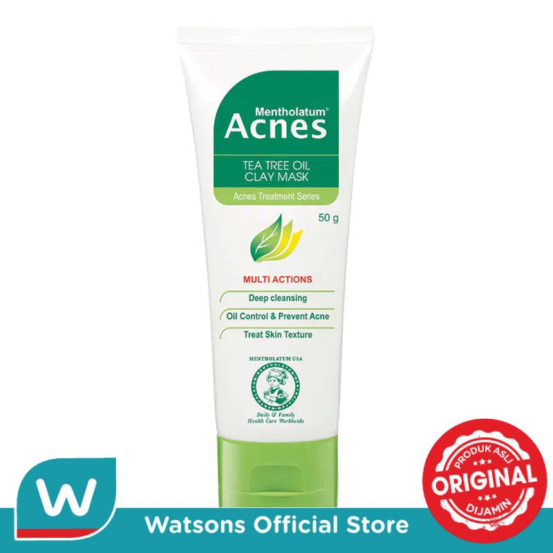 Jual Acnes Tea Tree Oil Mask Tube 50g - Acnes Masker Jerawat | Shopee ...