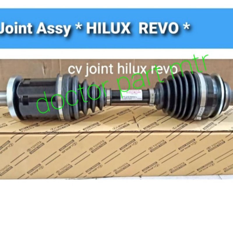 Jual cv joint assy drive shaft assy as roda depan toyota hilux revo original | Shopee Indonesia