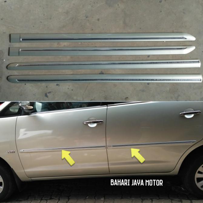 Jual lis body lis pintu samping innova 2005-2015 model kecil | Shopee ...