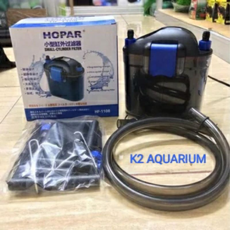 Jual HOPAR HF 1108 external filter aquarium aquascape samping 7 Watt ...
