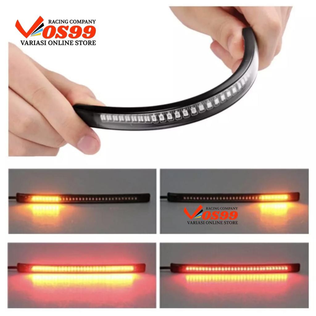 Jual LAMPU LED STOP REM STRIP FLEXIBLE 20 CM REM STOP & SEN BELAKANG ...