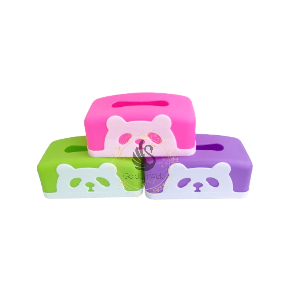 Jual Plastic Tissue Box / Tempat Tisu Panda Besar / Kotak tisu | Shopee ...