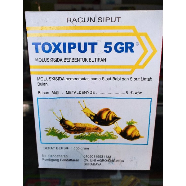 Jual Moluskisida racun siput TOXIPUT 5GR | Shopee Indonesia