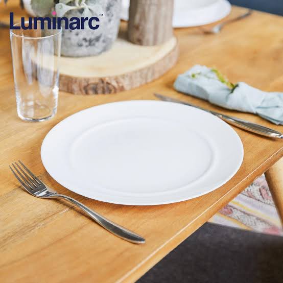 Jual Piring Luminarc - Piring Tempered Glass - Piring Makan - Dinner ...