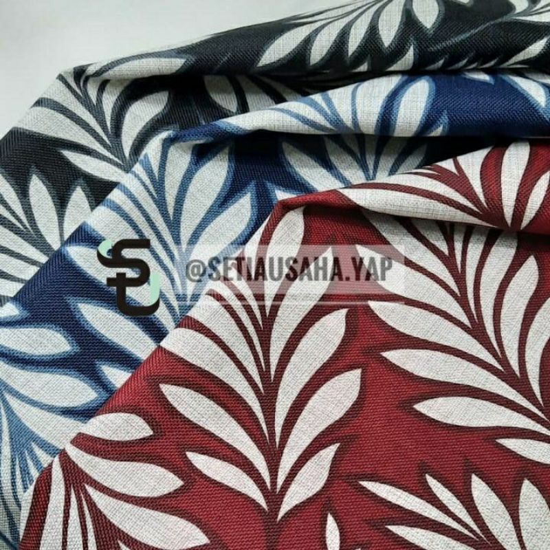 Jual Printed Canvas Kanvas mewah utk kain interior sofa, gordyn ...