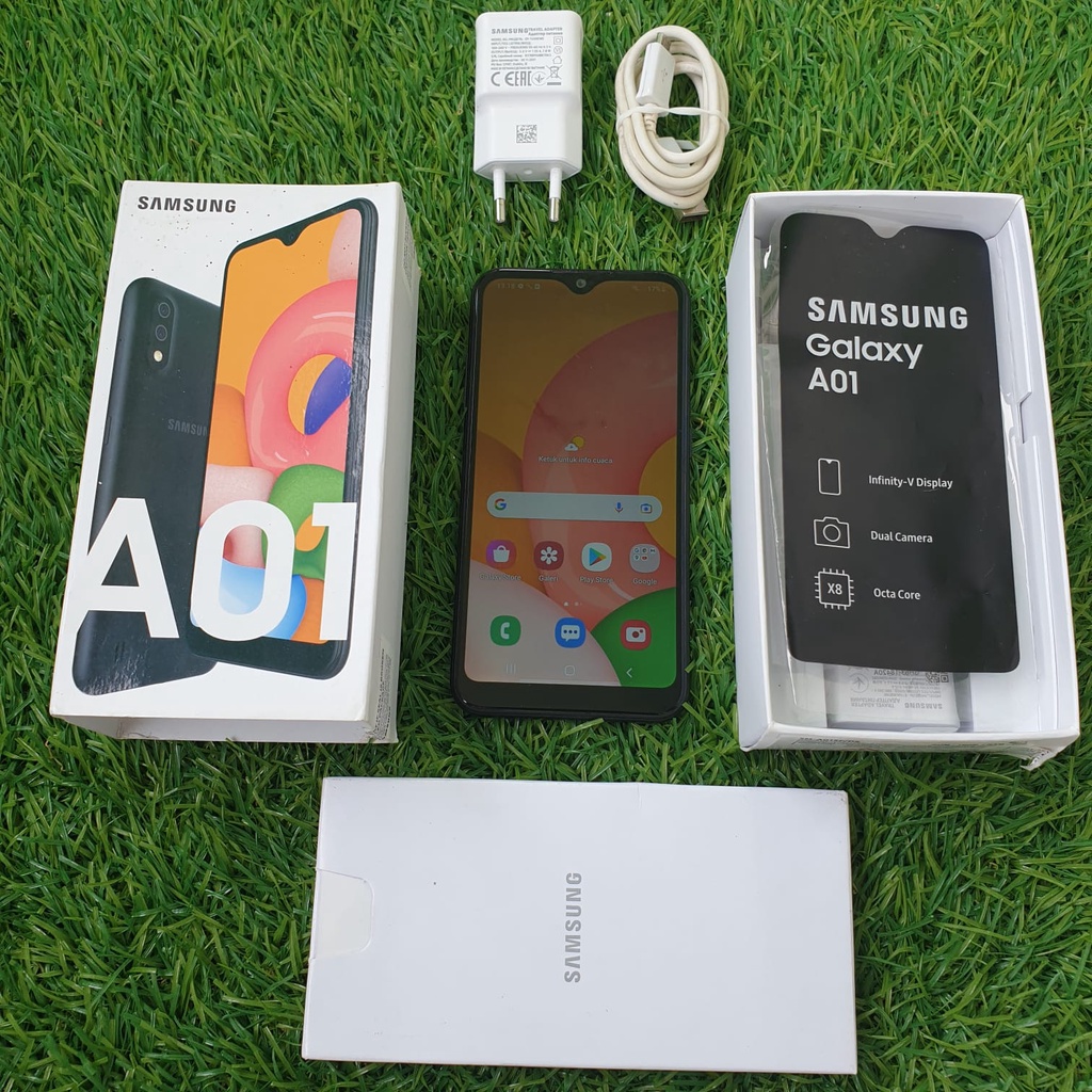 Jual SAMSUNG A01 SECOND 2/16 GB HP SECOND HANDPHONE SECOND HP SEKEN HP ...