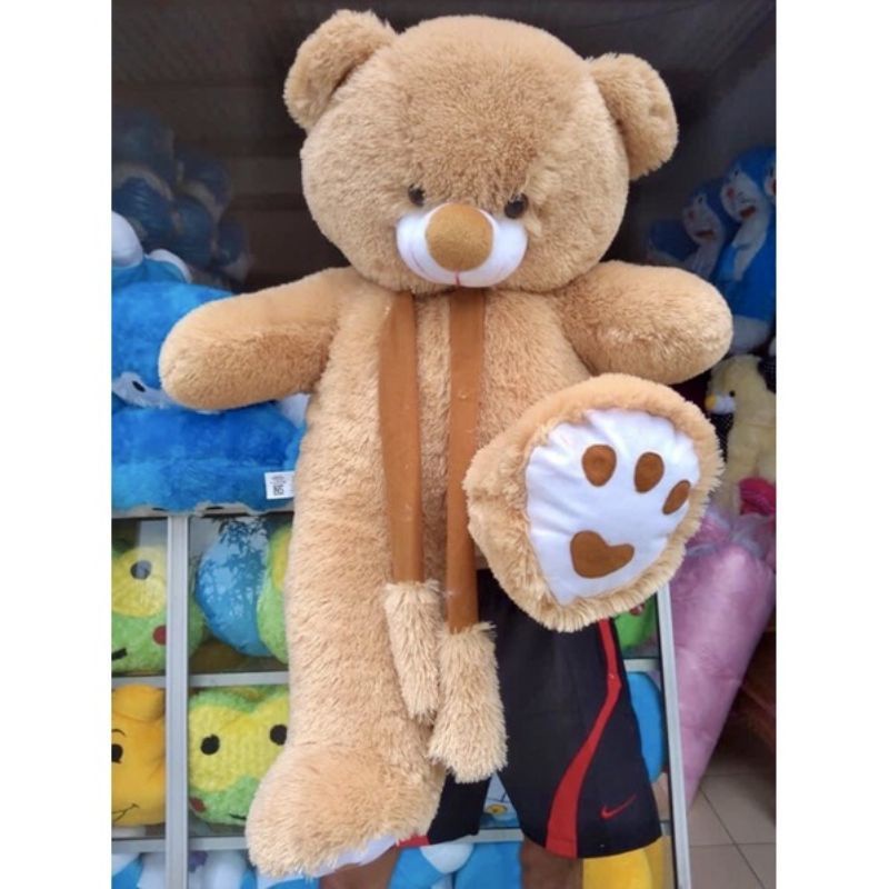 Jual Boneka teddy bear jumbo murah, boneka beruang besar 90cm, boneka ...
