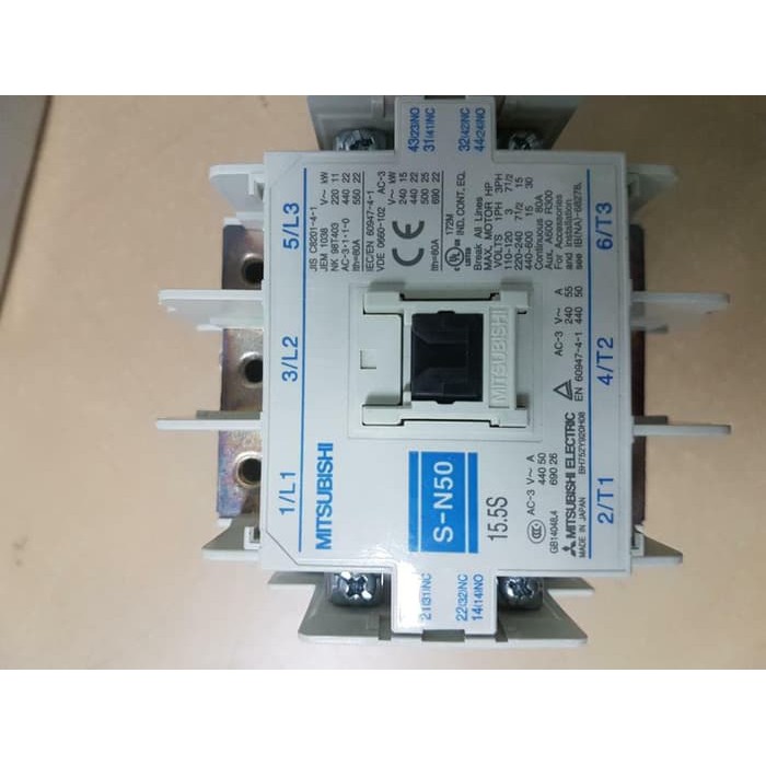 Jual Kontaktor / Contactor Mitsubishi S-N50 SN-50 SN 50 SN50 220v ...