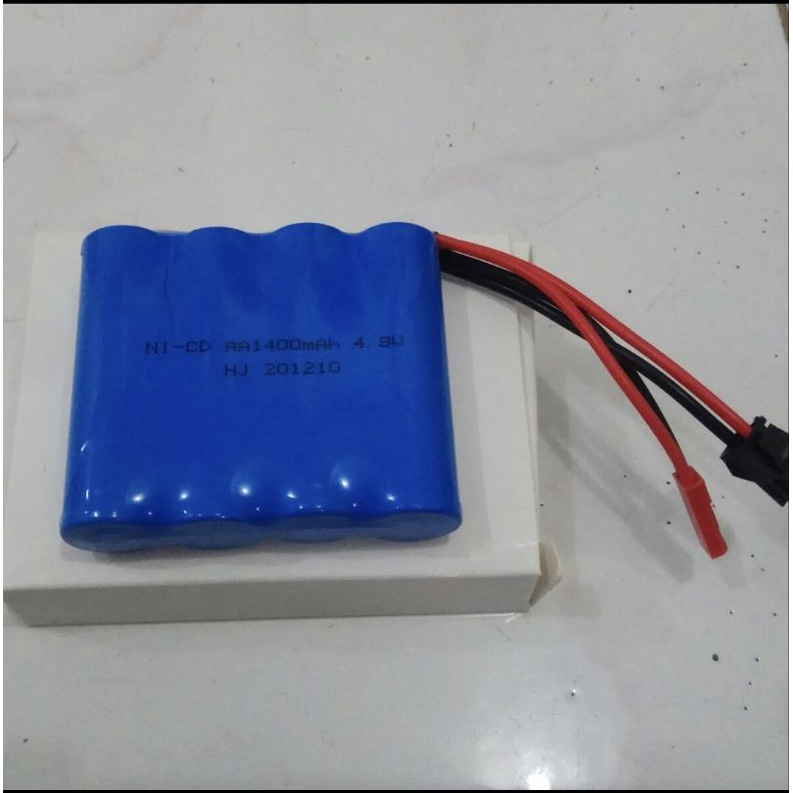 Jual Baterai RC Remote Control NICD 4.8V 3000mAH Battery AA Charger ...