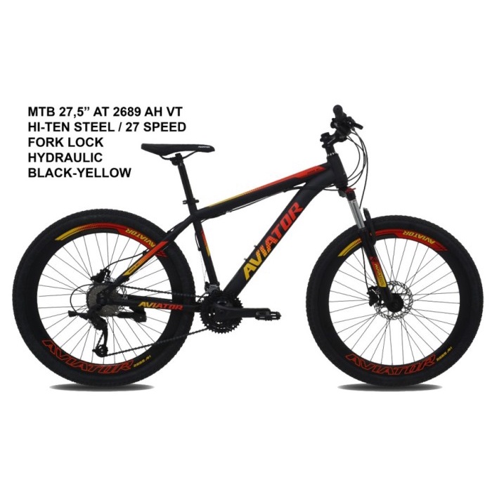 Jual CUCI GUDANG SEPEDA MTB 26 AVIATOR AT 2689 AH VT (BARANG EX DISPLAY ...
