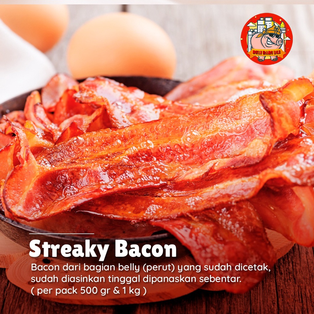 Jual Pork Streaky Bacon Asli Babi Bali, Supplier Hotel Bintang 5 ...