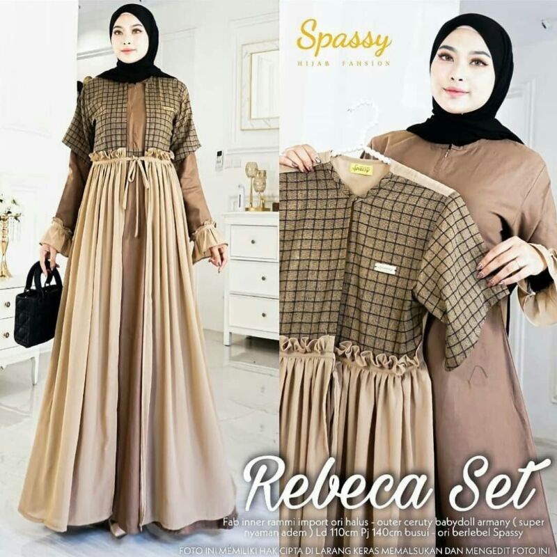 Jual REBECCA SET / REBECCA MAXY / REBECCA DRESS | Shopee Indonesia