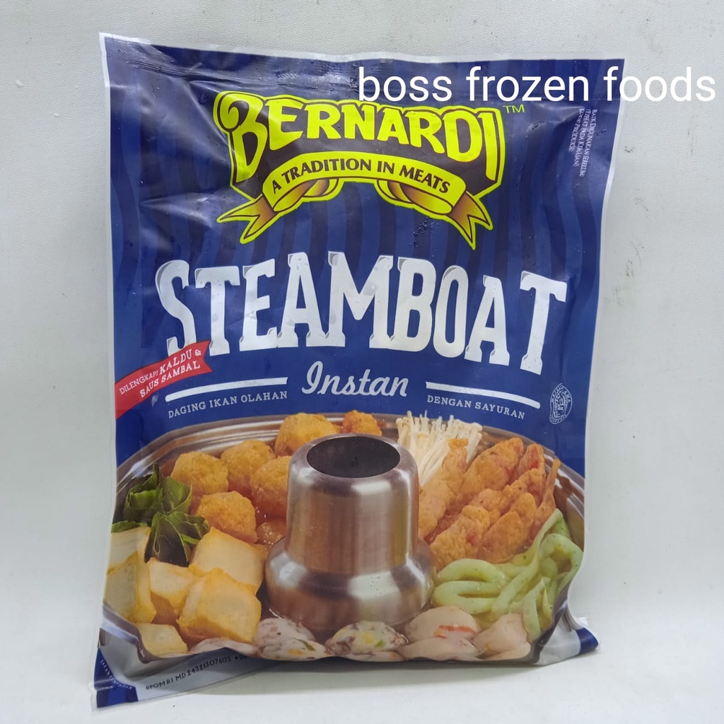 Jual Steamboat instan by bernardi( 300 gr (daging ikan olahan dan ...