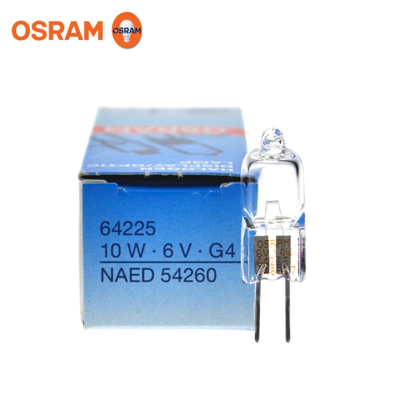 Jual OSRAM 64225 Lampu Halogen OSRAM 64225 6V 10W G4, Instrumen Optik ...